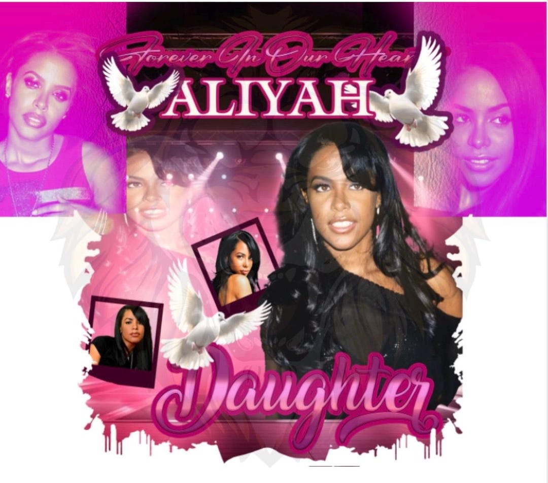 Aliya Hip Hop Queen Design Png for All Over Shirt for Sublimation Dtf ...