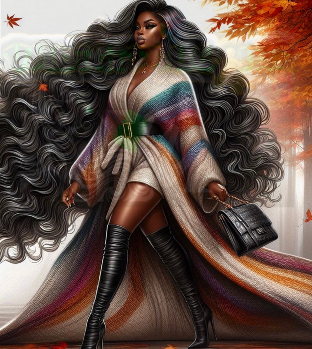 Beautiful Fall Queen Design Png - Etsy