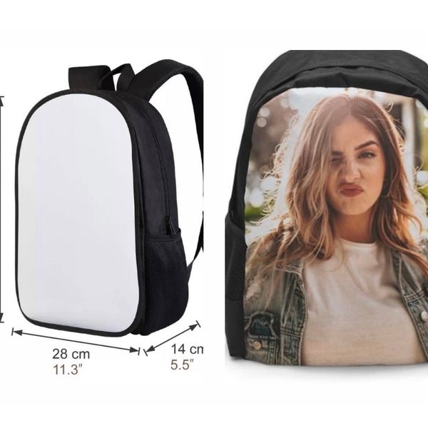 Sublimation Backpack Template - Etsy