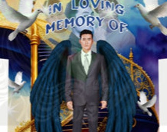 We Will Miss You Editable Memorial Template, Funeral, Remembrance ...