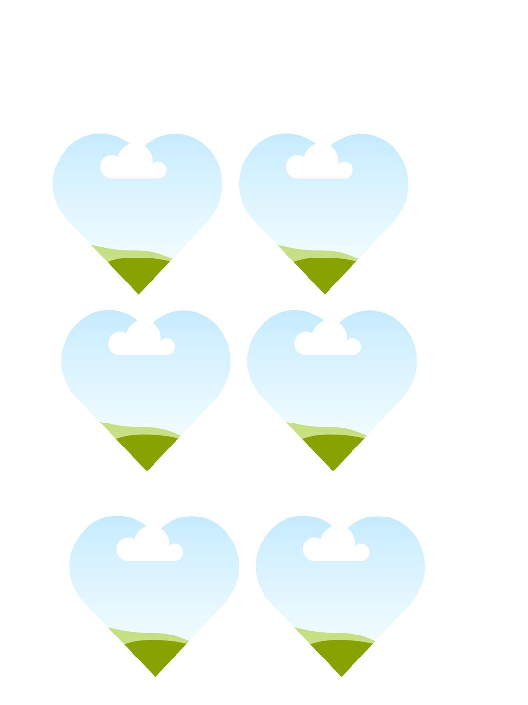 Magic Mirror Heart Editable Template for Canva Template Only - Etsy