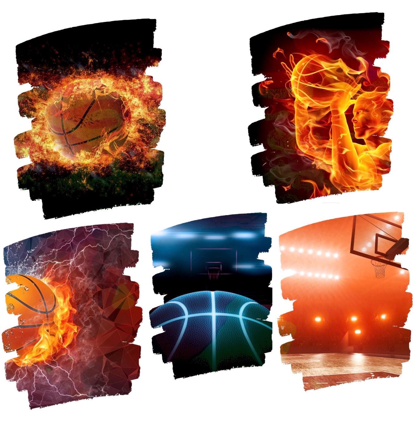 Sports Themed (5) Grunge Bundle Design Png for Sublimation, Dtf, Use to ...