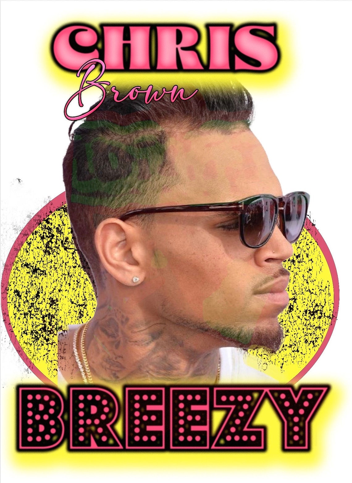 Chris Brown Tour Design Png for Sublimation Dtf Transfers Shirts, Mugs ...