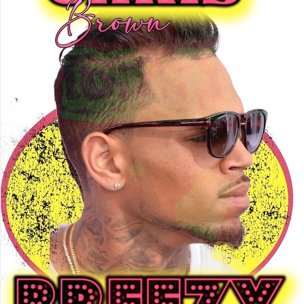 Chris Brown Transfers - Etsy