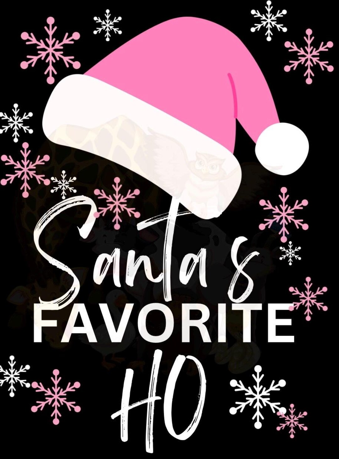 Santa’s Favorite Ho Ho Ho Design Png for Sublimation Dtf, Clip Art ...
