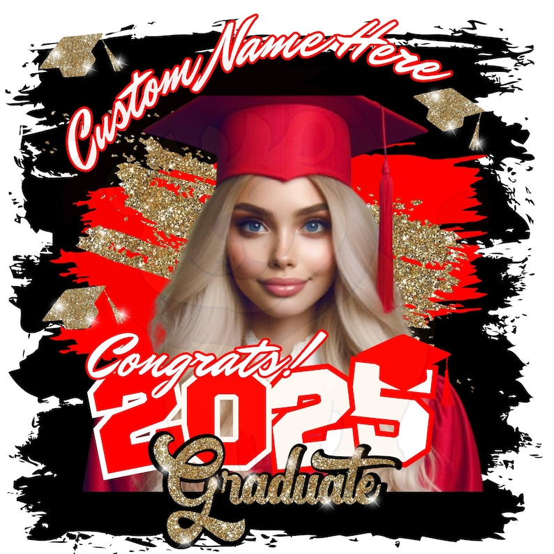 2025 Graduation Editable Template Design for Canva, Grad 2025, Graduate ...