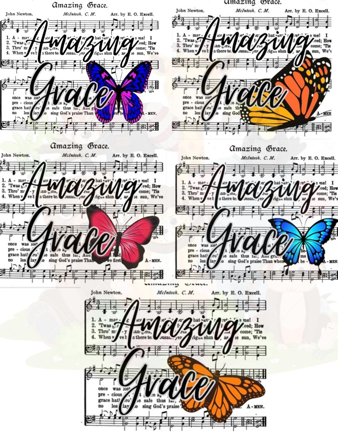 Amazing Grace Design Png for Bags Shirts Mugs and More. - Etsy