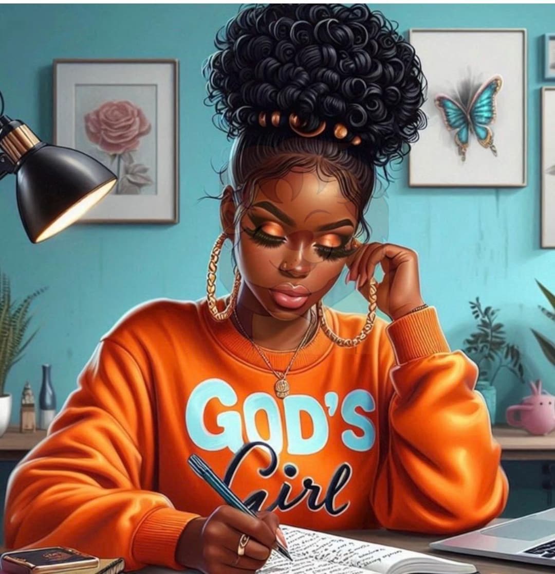 God’s Girl, Black Girl Magic, Affirmation, Melanin Girl, Christian ...
