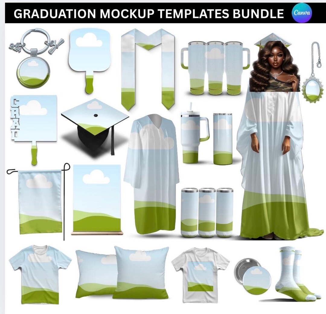 Graduation Mock up Template for All Thing Grad Season Drag and Drop ...