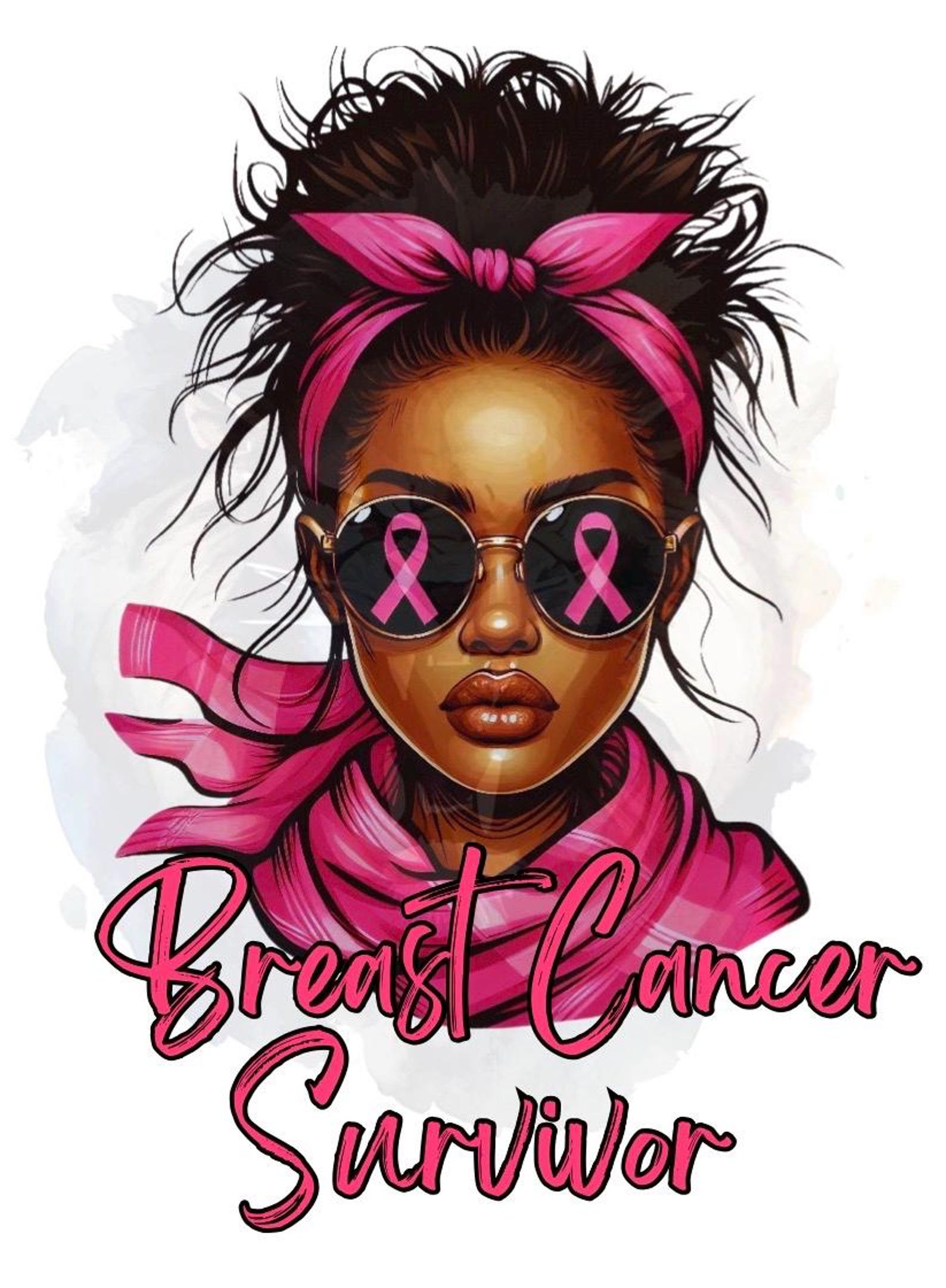 Breast Cancer Awareness and Survivor Design Png for Sublimation Breast ...