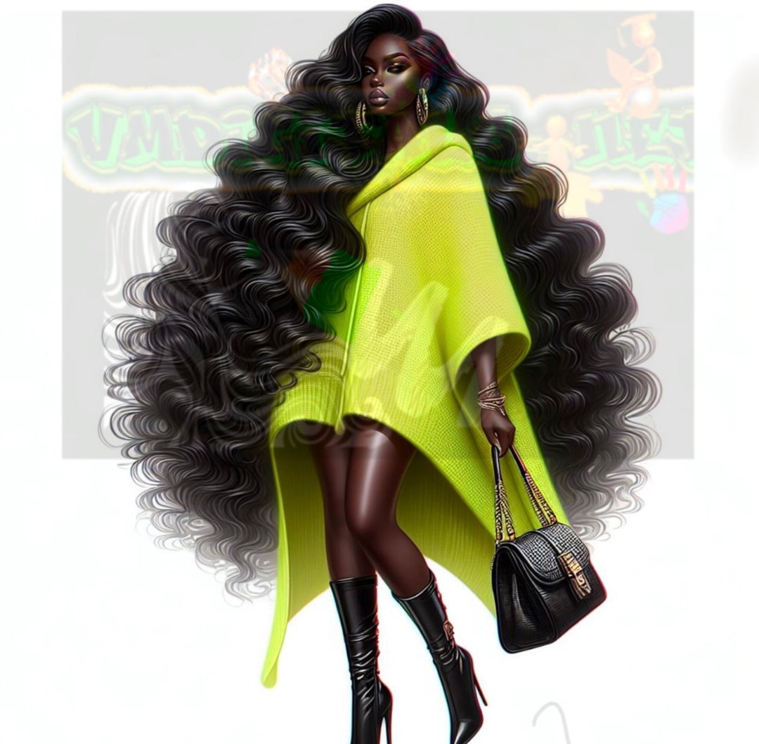 Stunning African Queen Design Png - Etsy