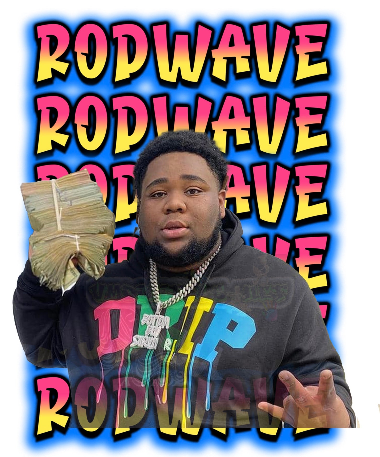 Rod Wave Digital Design Png - Etsy