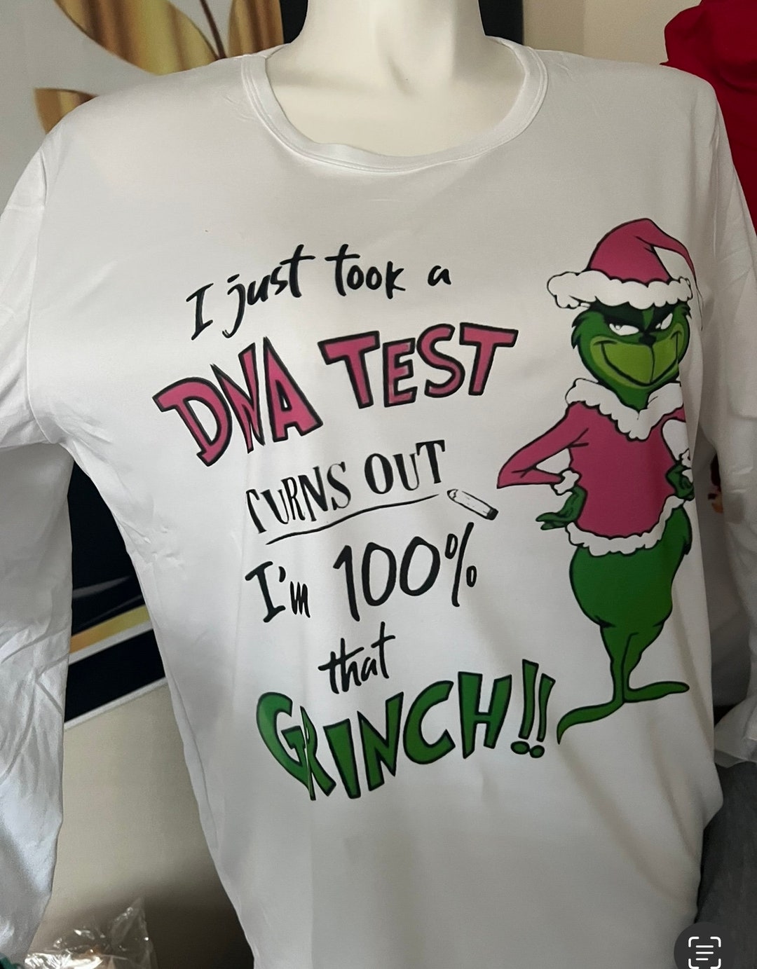 Grinch Graphic T Shirt - Etsy
