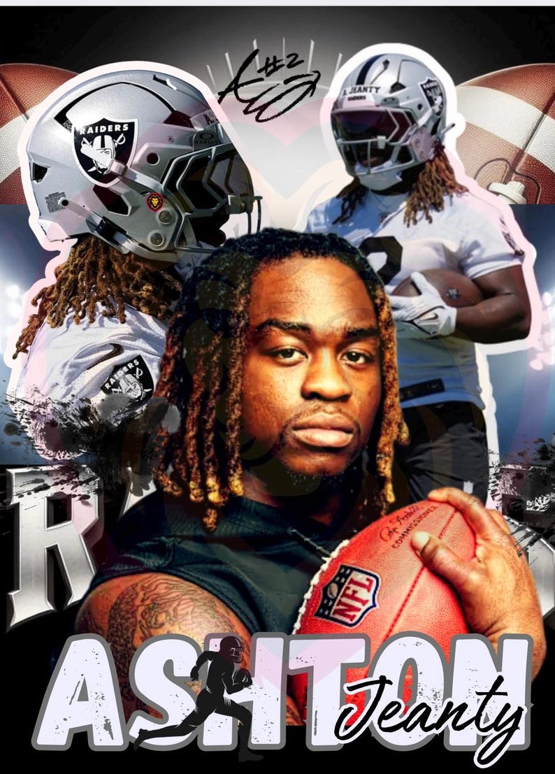 Ashton Jeanty Fan Design Png, the Design is for Sublimation, Dtf and ...