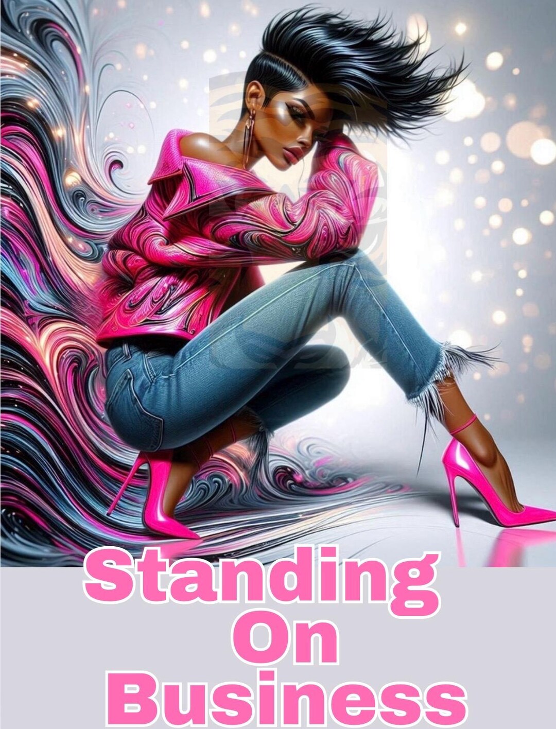 Black Queen Affirmation, Stand on Businessdesign Christian Design Png ...