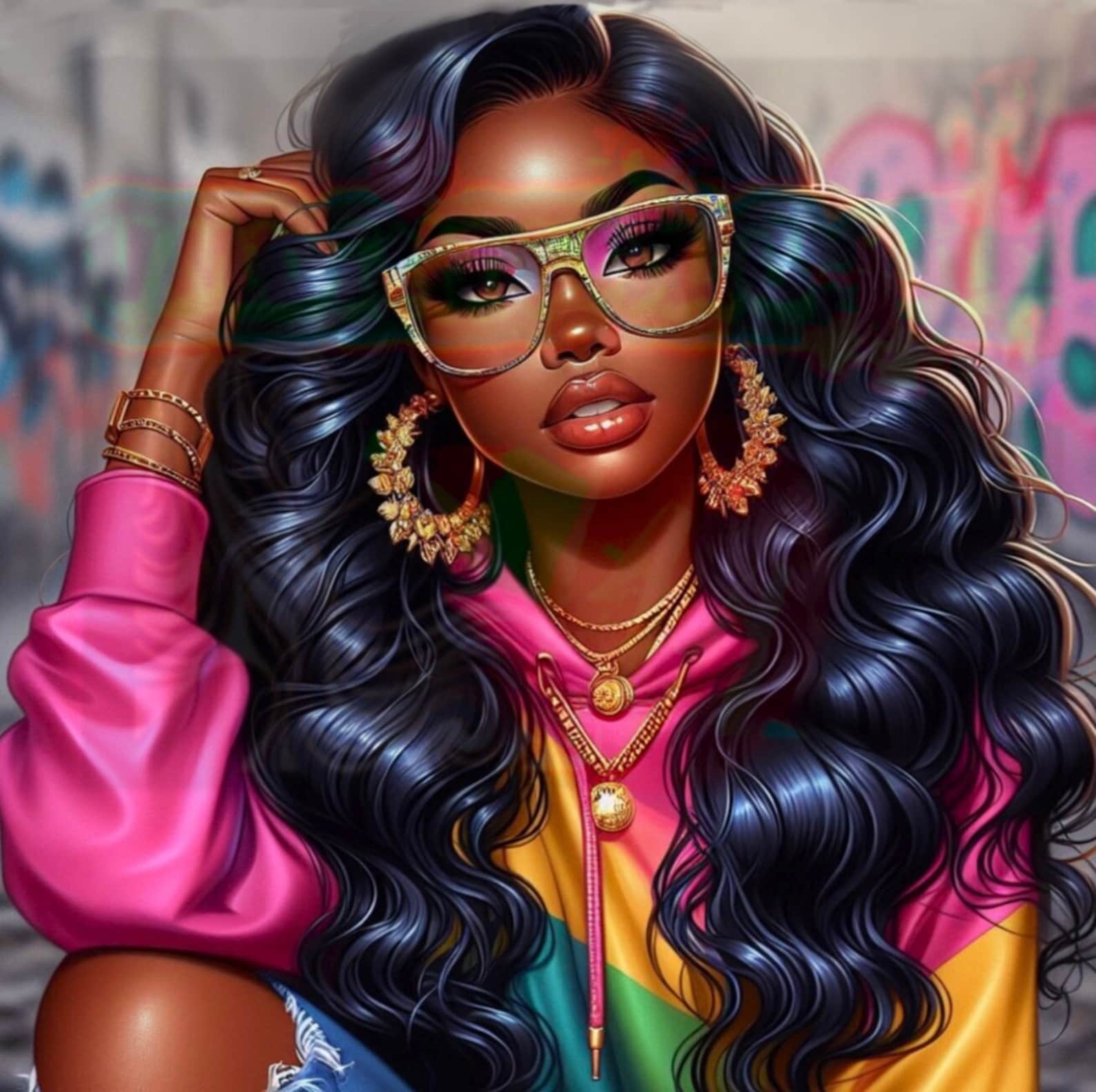 Beautiful Black Girl Magic Design Png - Etsy
