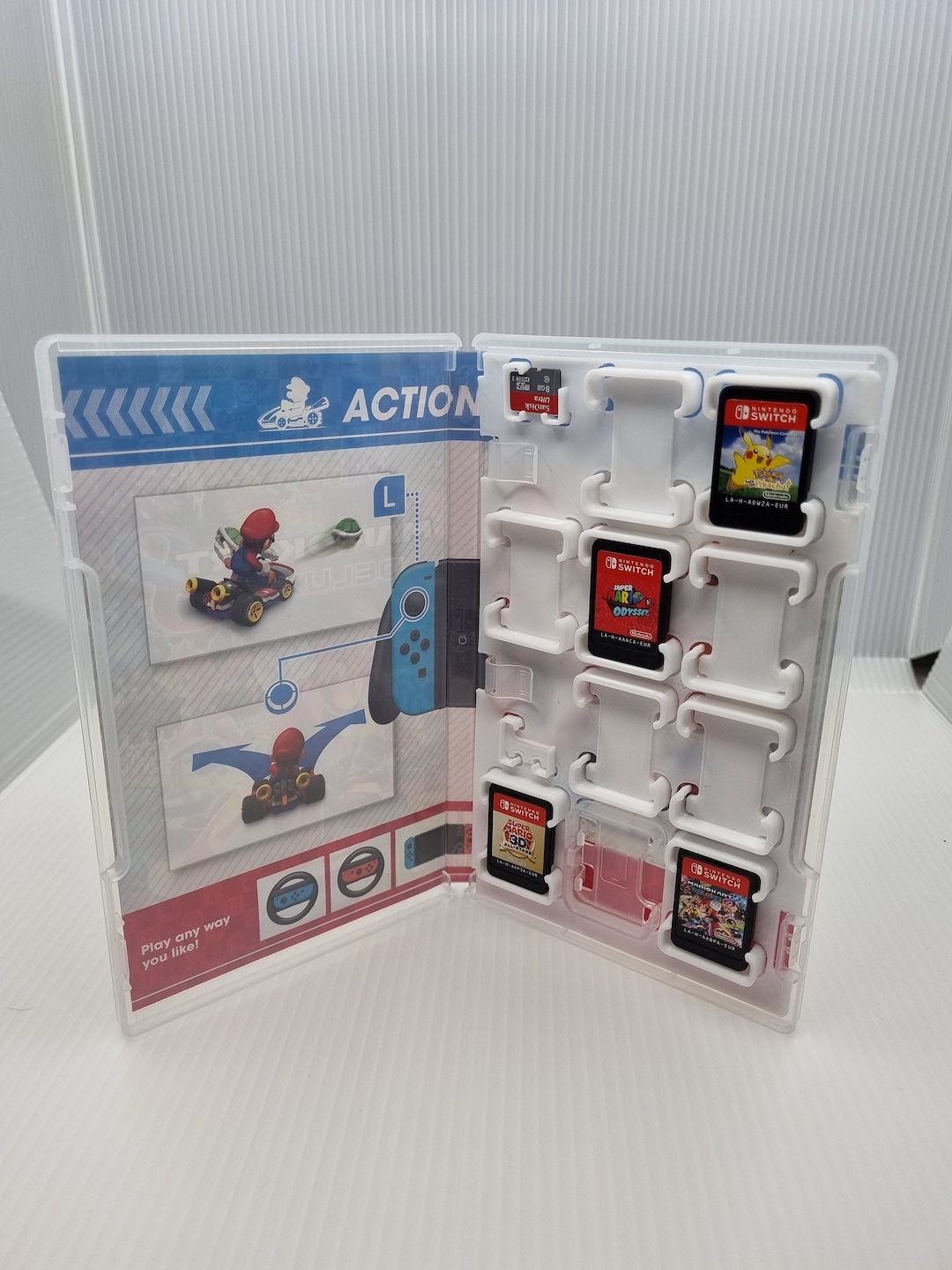 Nintendo Switch 10 in 1 Game Card Case Inlay / Insert Steelbook ...