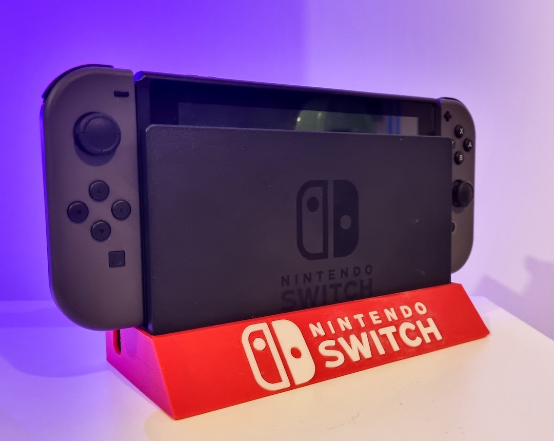 Nintendo Switch Dock Stand 3D Printed Display Stand - Etsy