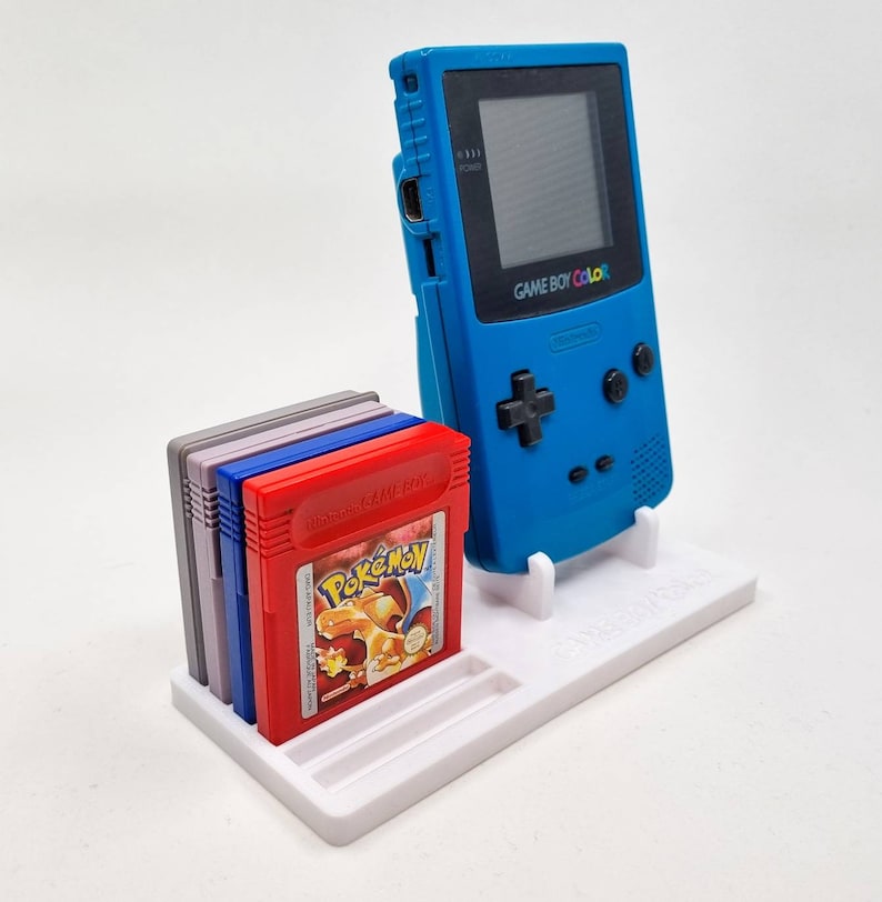 Gameboy Color Display Stand & Games Holder GBC 3D Print - Etsy
