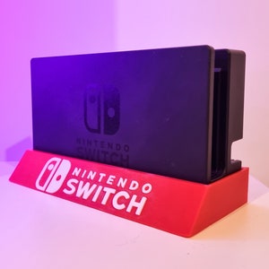Nintendo Switch Dock Stand 3D Printed Display Stand - Etsy
