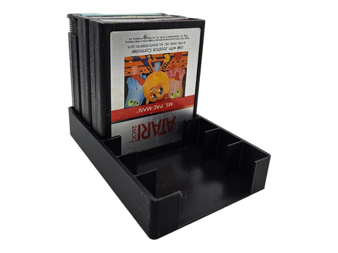 Atari 2600 System Game Cartridge Display Holder | Stand | Case | 3D ...