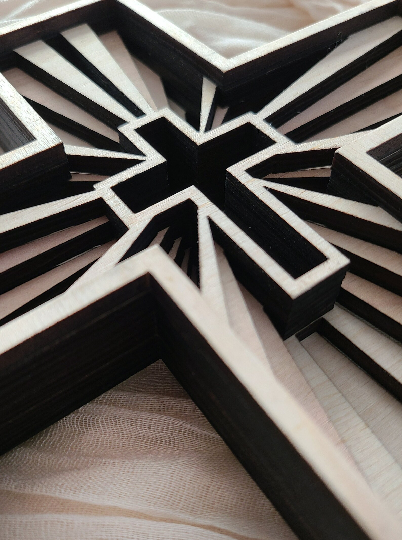 Wood Cross | Wood Wall Art | Laser Engraved Cross | Wedding Gift | Gift ...