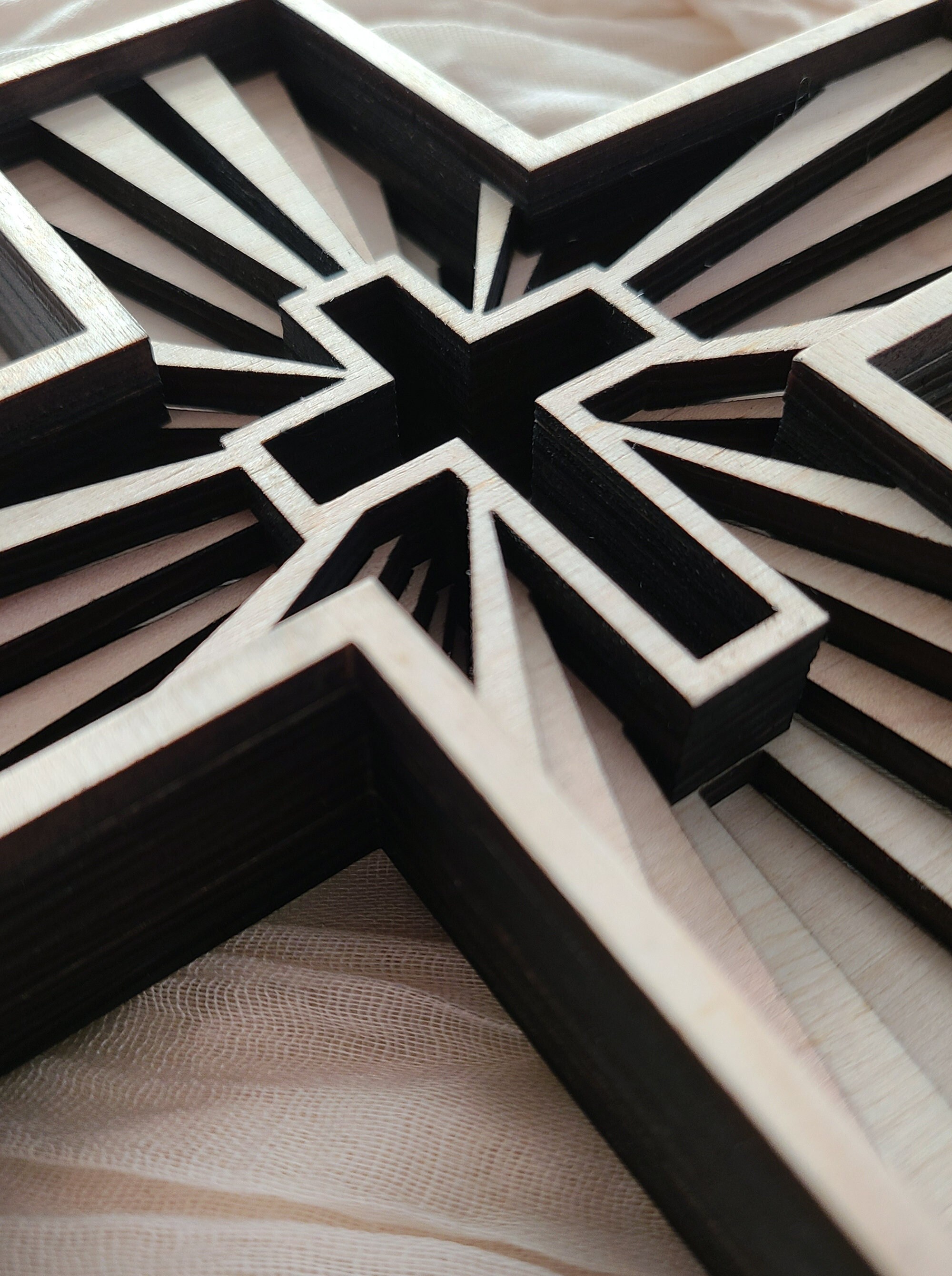 Wood Cross | Wood Wall Art | Laser Engraved Cross | Wedding Gift | Gift ...