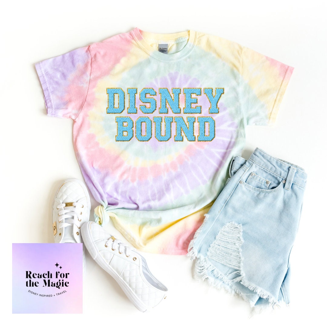 Disney Bound Tie Dye Graphic T Shirt - Etsy