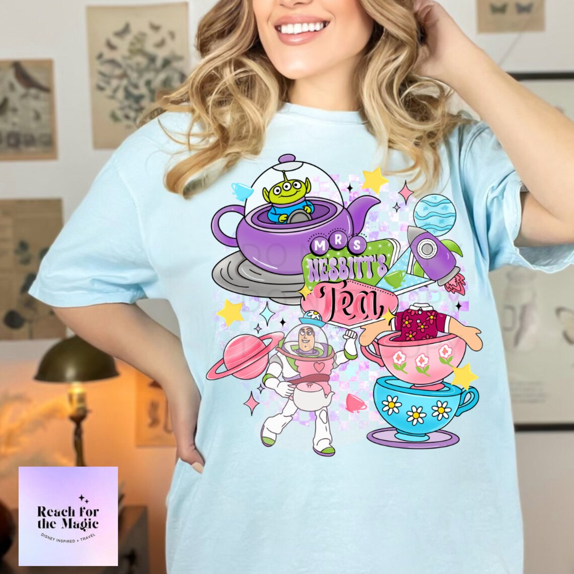 Buzz Lightyear | Mrs. Nesbitts’s Tea Comfort Colors Graphic Tee - Etsy