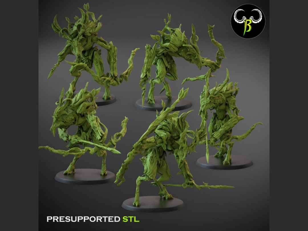 Season Sentinel Bow Squad Sylvaneth RESIN Fantasy Tabletop Gaming Dnd ...