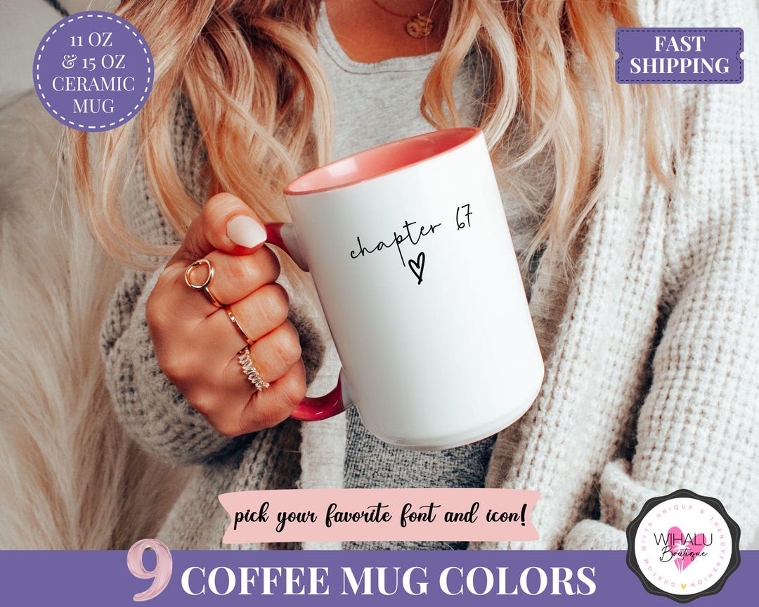67th Birthday Mug Custom 67 Birthday Gift for Her Personalized Birthday ...