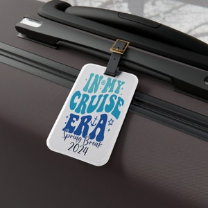 In My Cruise Era Luggage Tags for Cruising Tag Cruise Accessories for ...
