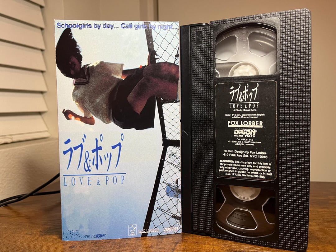 Love and Pop (1998) Custom Artpiece VHS - Etsy