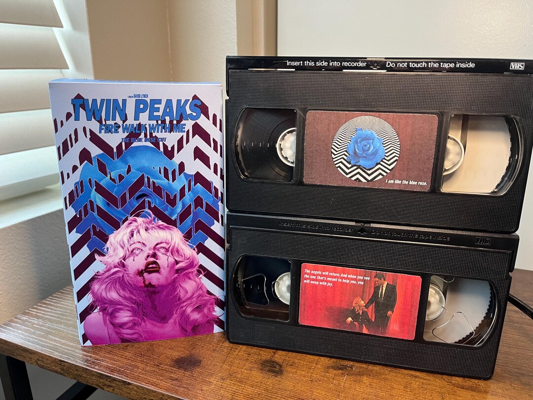 Twin Peaks: Fire Walk With Me Blue Rose Cut (1992) Custom Double VHS - Etsy