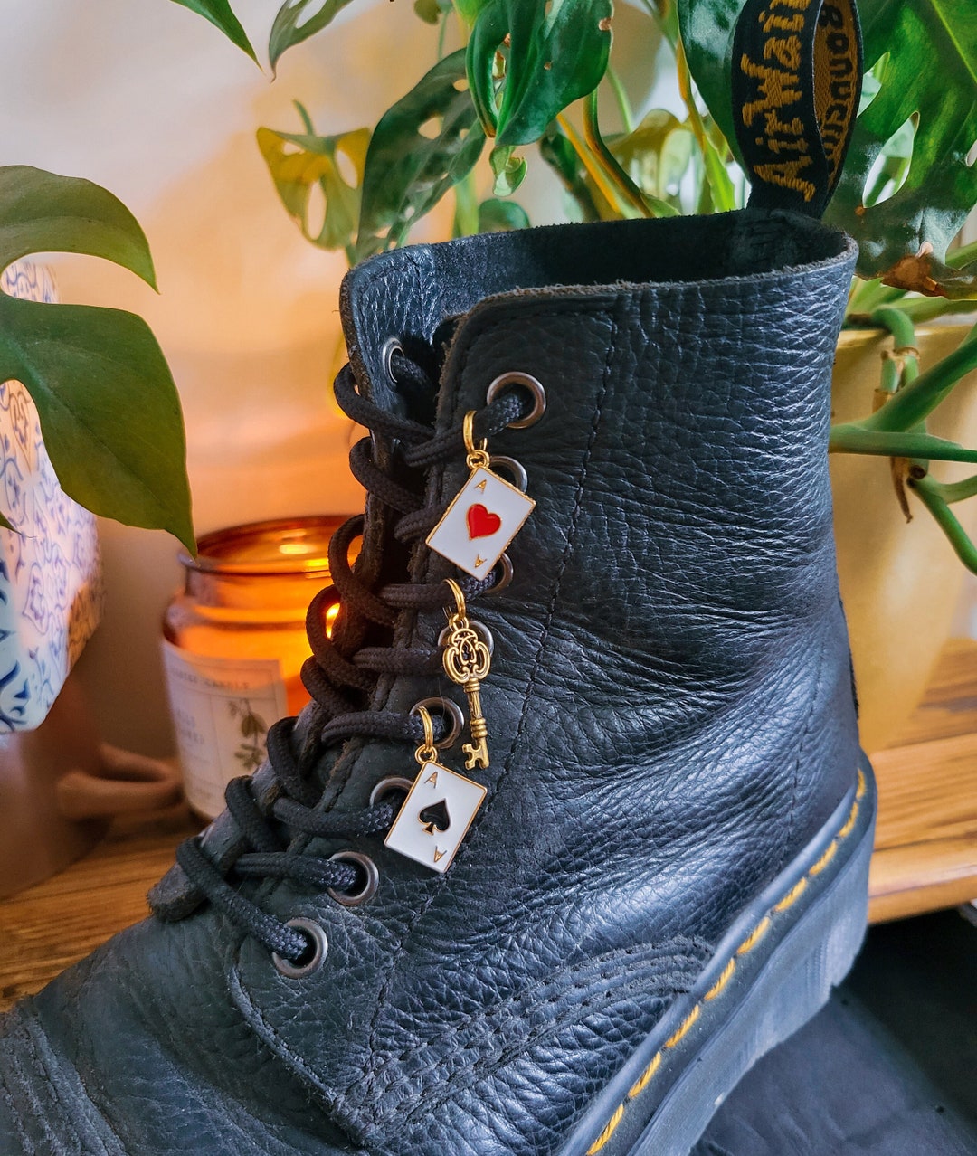 Set of 3 Alice Key Shoelace Charms Shoes Charm Boot Charms dr Martens ...