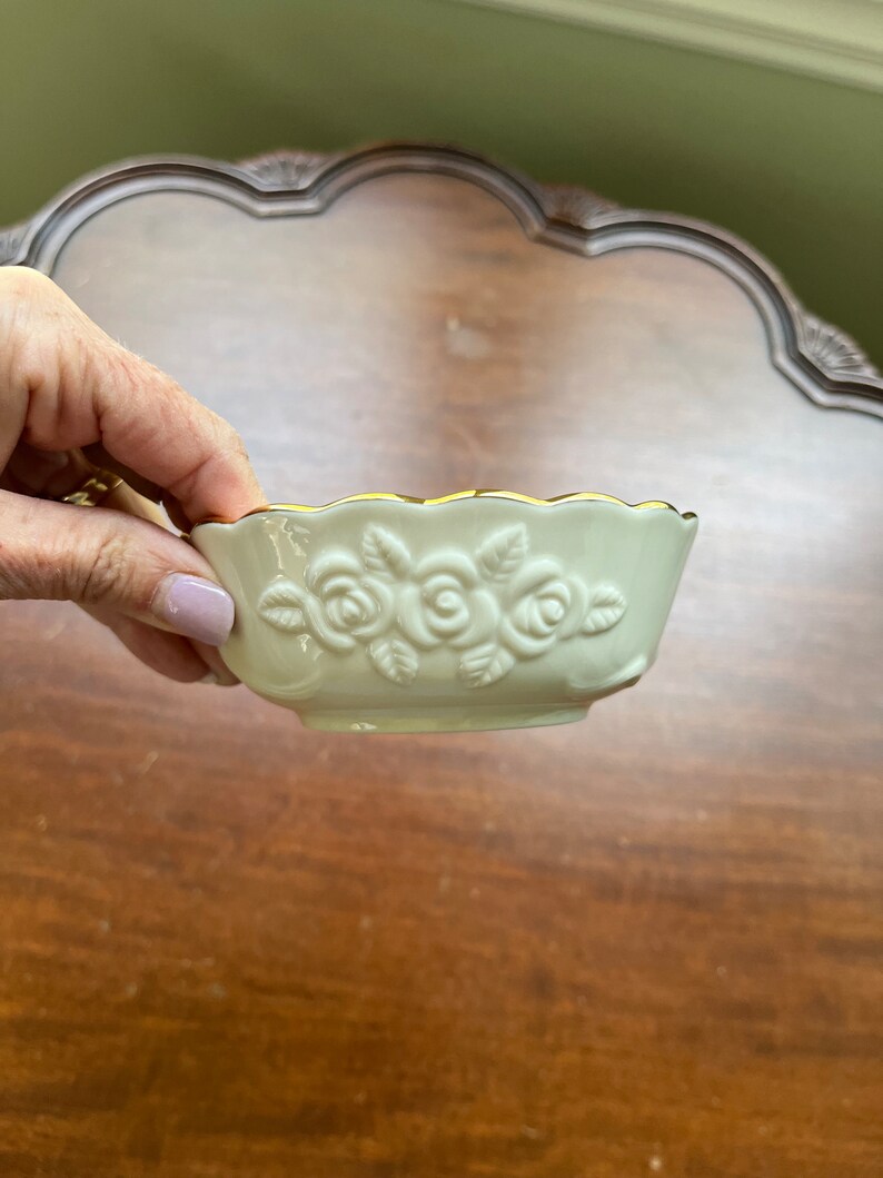 Lenox Classic Ivory Candy Dish - Etsy