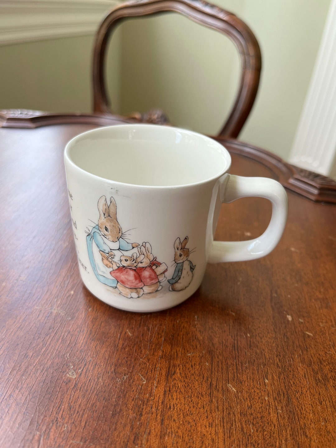 Wedgwood Peter Rabbit China Cup - Etsy