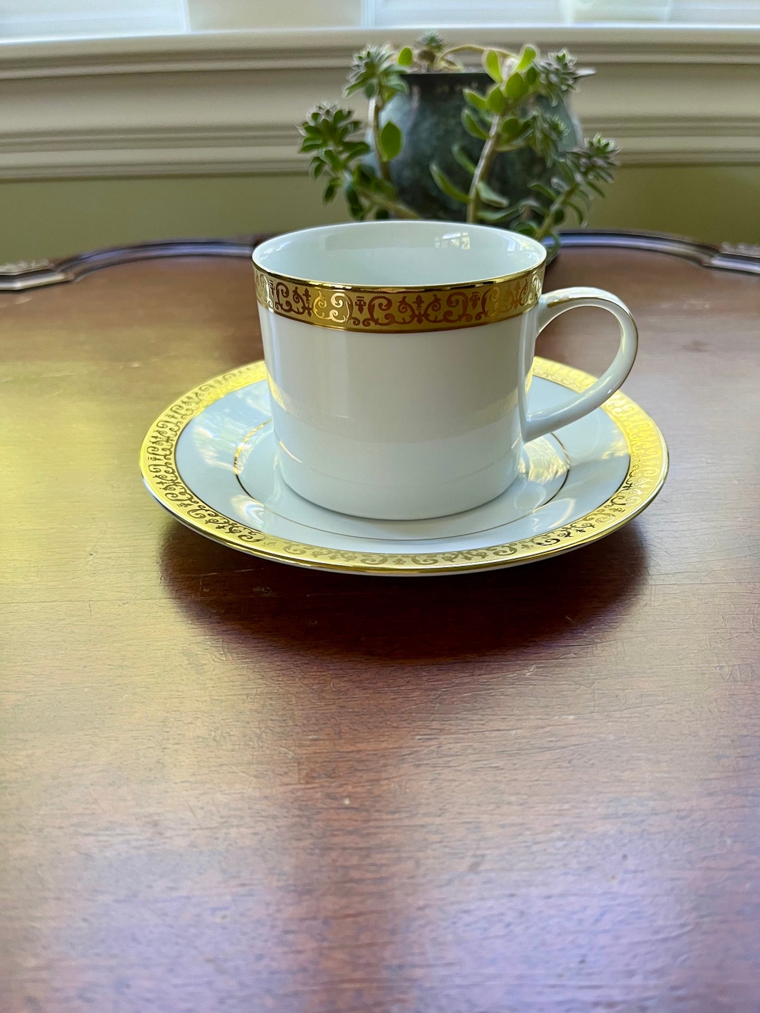 Beautiful Gold Buffet royal Gallery China Teacup & Saucer - Etsy