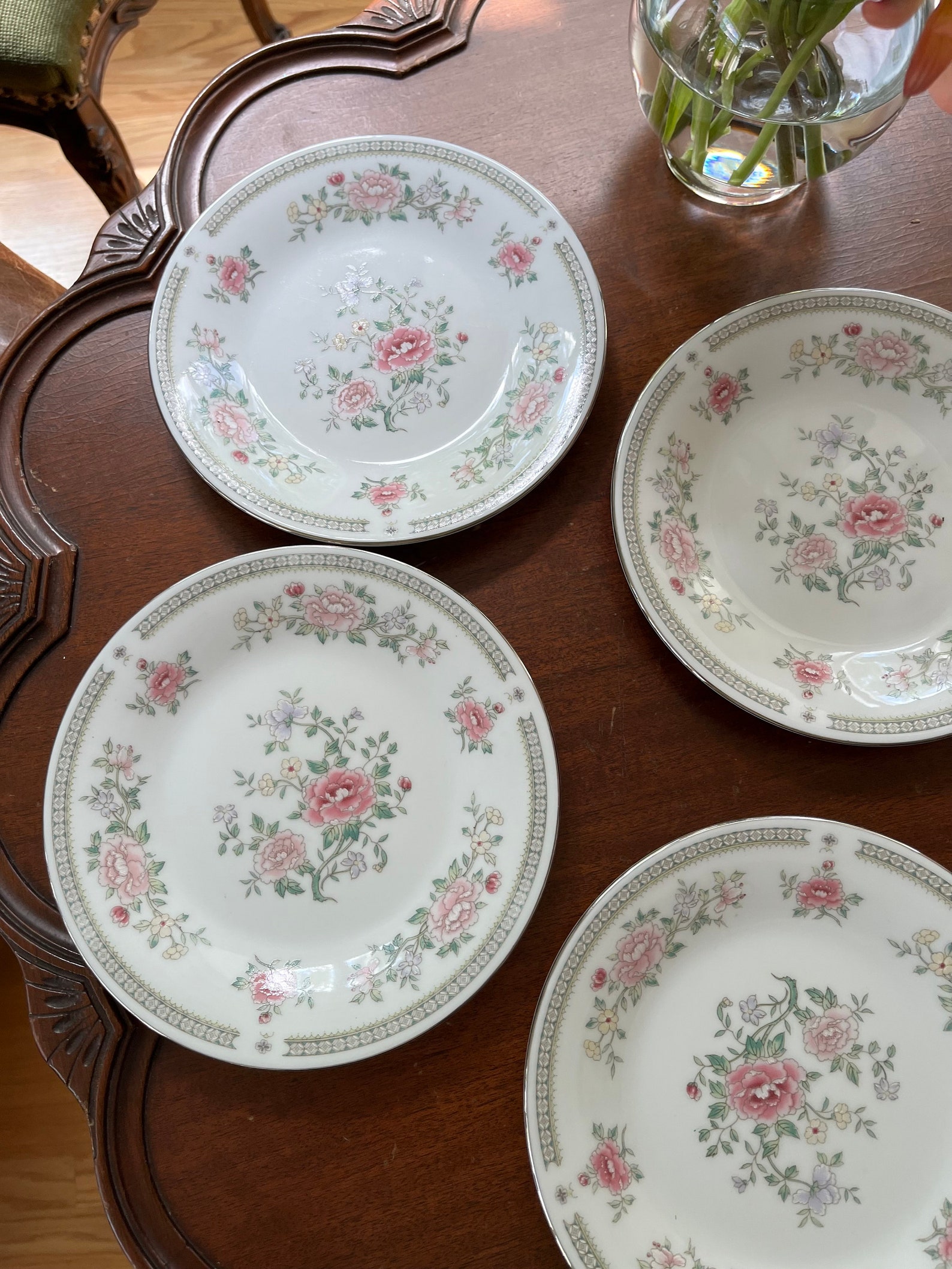 Set of 6 Gorgeous 7 1/2 China Plates - Etsy