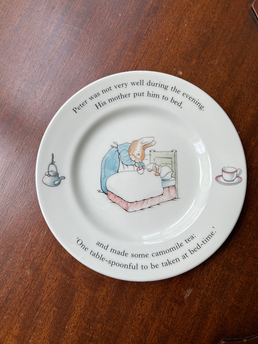 Wedgwood Peter Rabbit China 6 3/4 Plate - Etsy