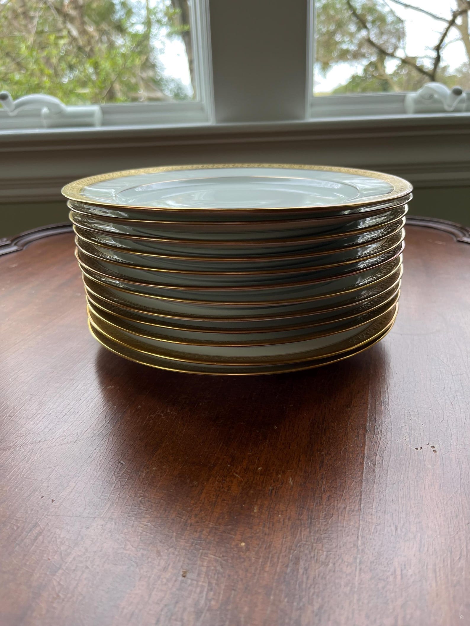 Set of 12 Vintage GOA France Limoges 8 1/2” China Plates - Etsy