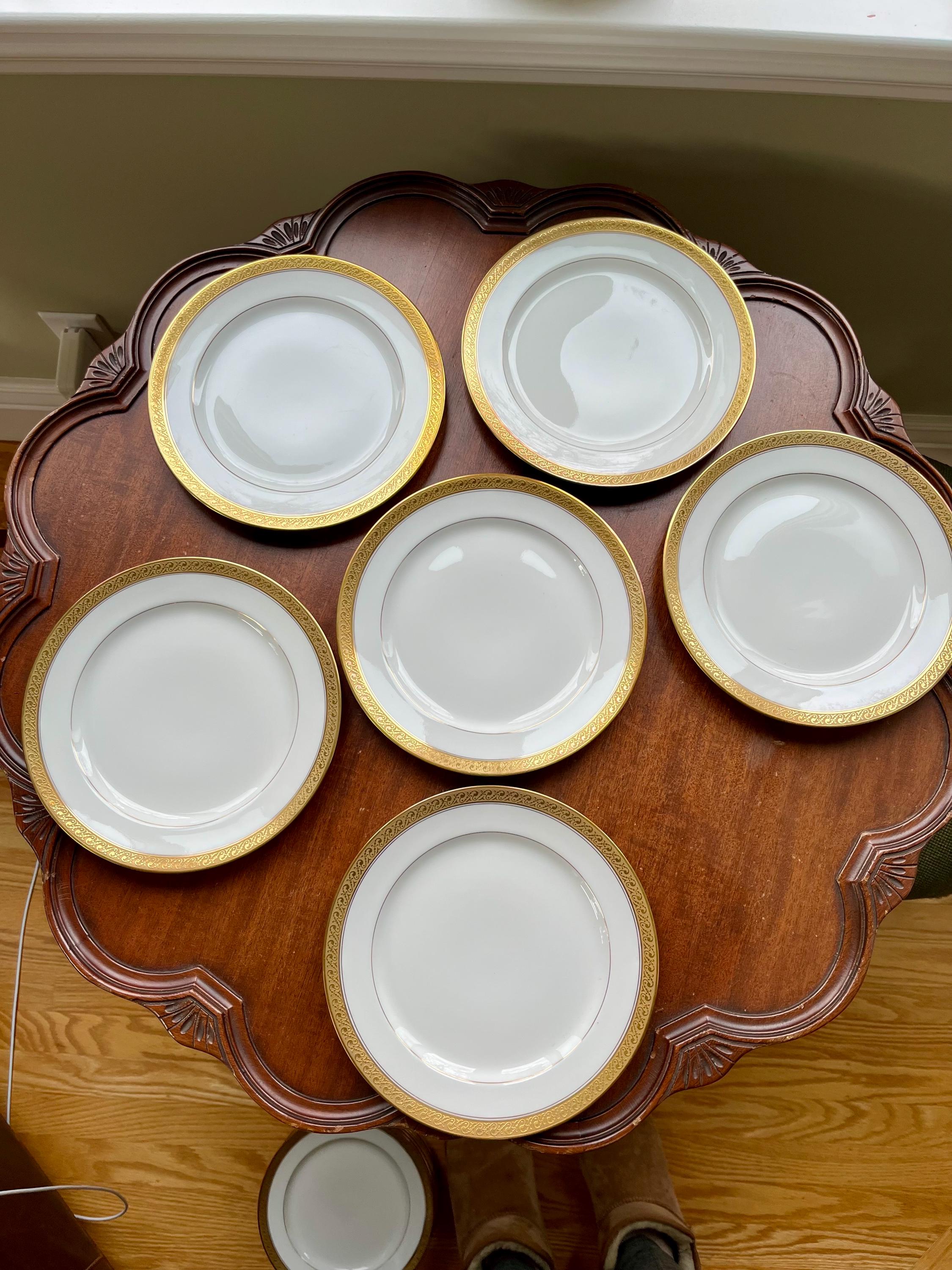 Set of 12 Vintage GOA France Limoges 8 1/2” China Plates - Etsy