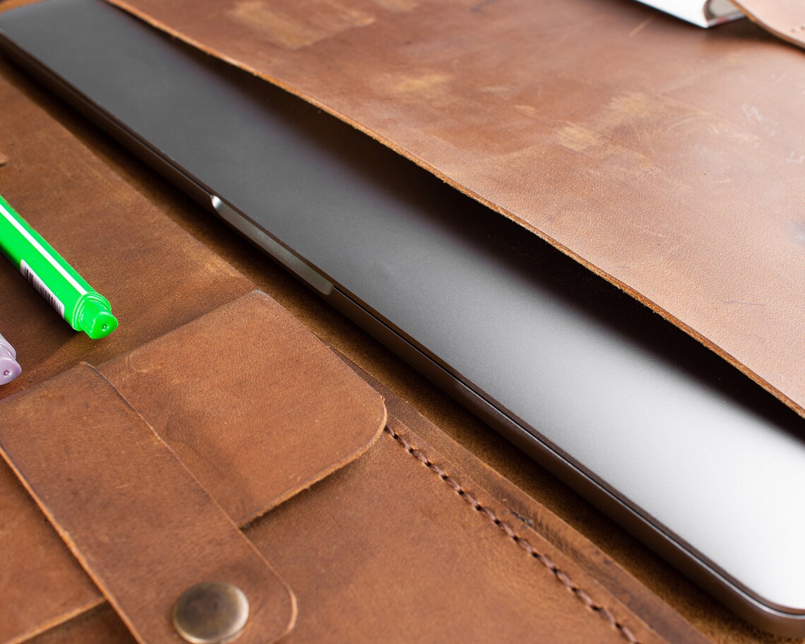 100% Handmade Engraved Leather Folder Organizer Personalized - Etsy