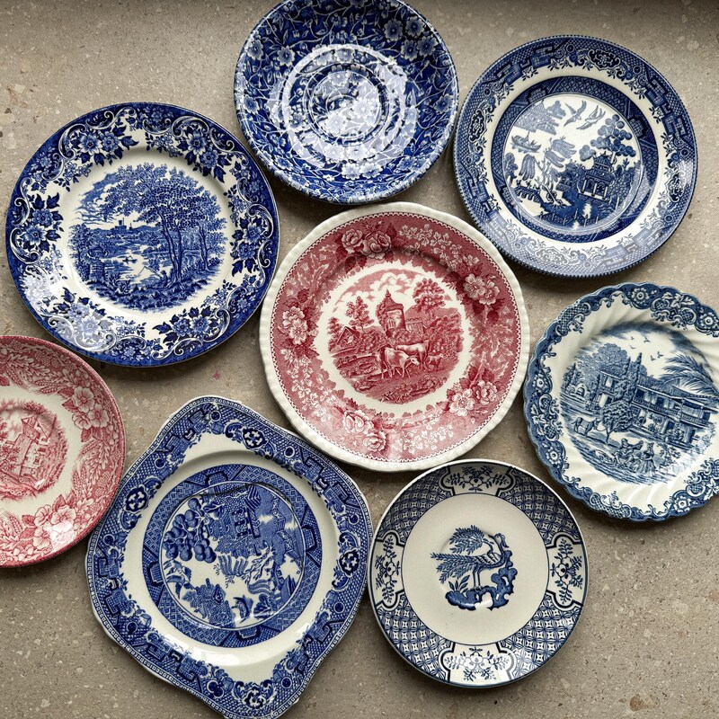 Vintage Plates - Etsy