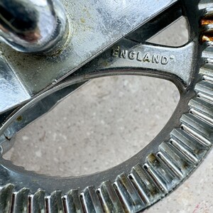 Vintage Prestige Hand Mixer Stainless Steel With Wooden Handle Made in ...