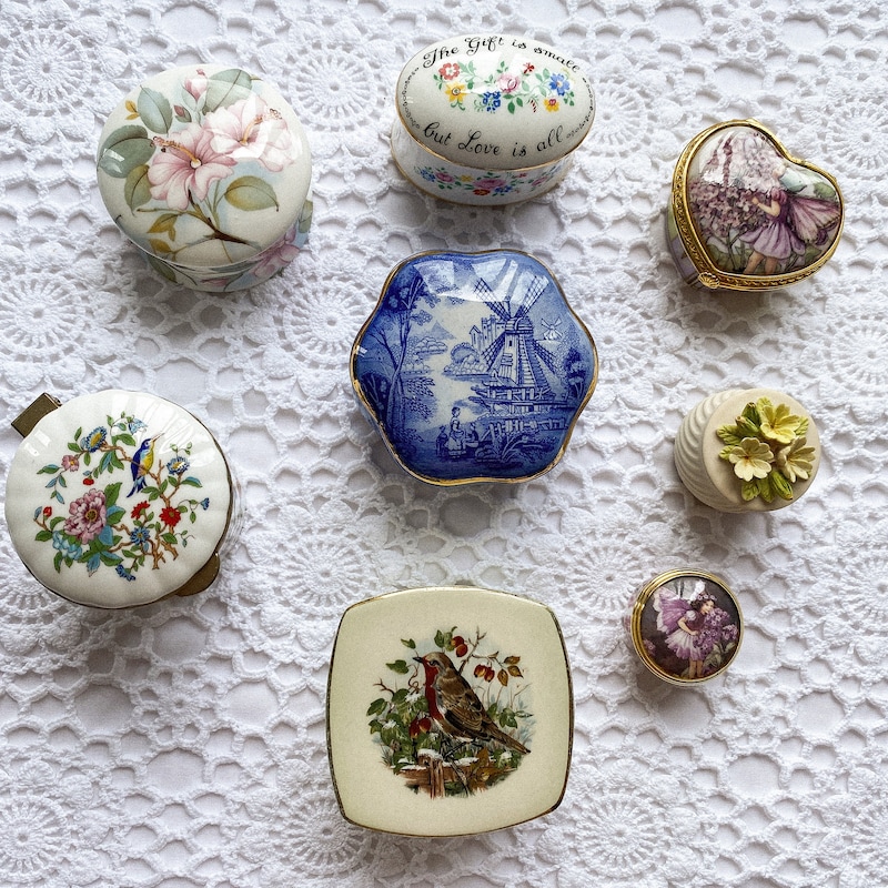 Ceramic Trinket Box - Etsy