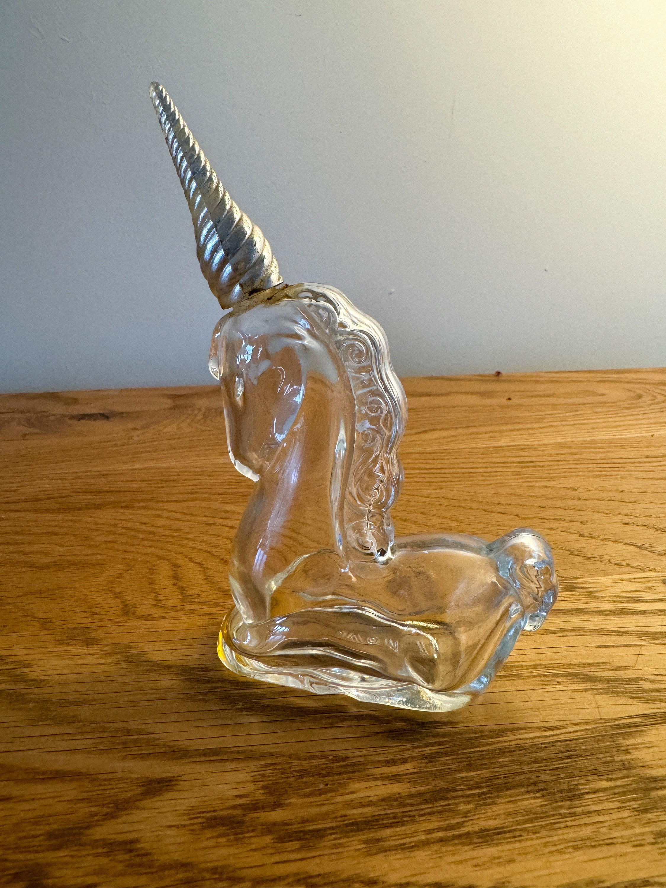 Vintage Perfume Bottle With Bulb / Crystal Small Bottle / Wordsley ...