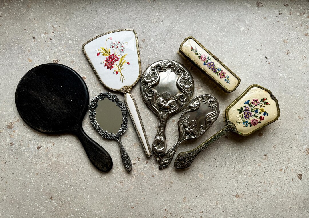 Vintage Hand Mirrors - Etsy
