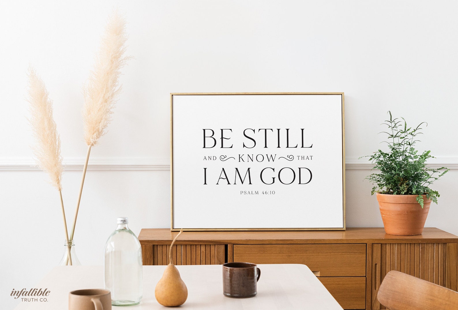 Psalm 46:10 | Be Still and Know | Scripture Wall Art | PRINTABLE ...