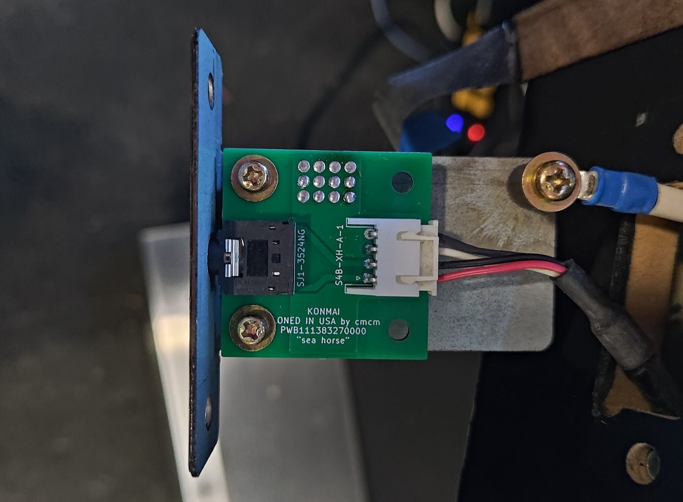 Konami "sea Horse" Headphone Jack PCB for Bemani - SDVX, Museca, Nostalgia, Etc. - Part No ...